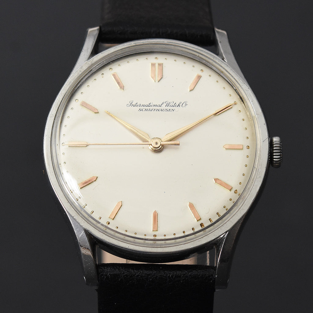 1951 IWC Schaffhausen Vintage Gents Stainless Steel Watch – empressissi