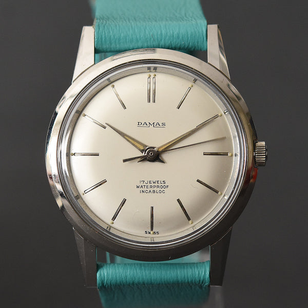 60s NOS DAMAS Incabloc Classic Gents Swiss Watch – empressissi