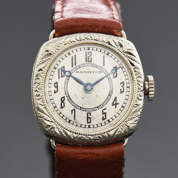 1926 HAMILTON USA 'Cushion' Ladies Art Deco Watch – empressissi
