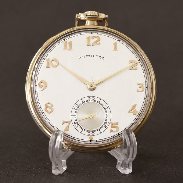 1949 HAMILTON USA 'Elton' G. 917 Classic Pocket Watch – empressissi